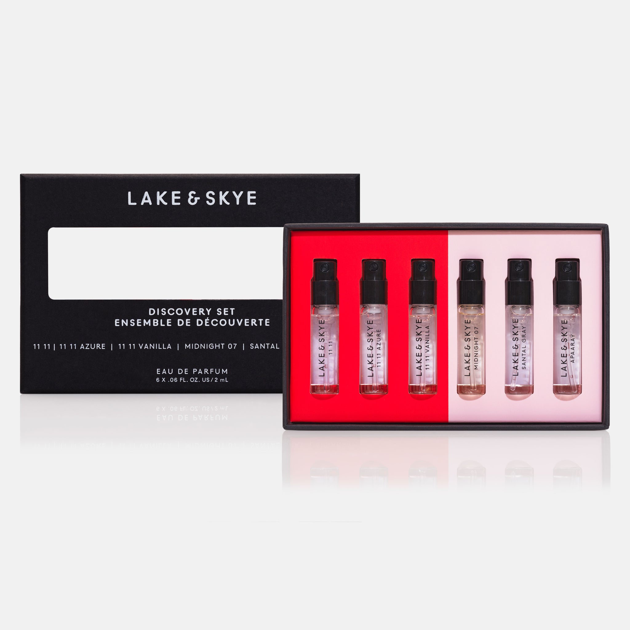 New! 6 Scent Discovery Set (with 11 11 Vanilla) – Lake and Skye