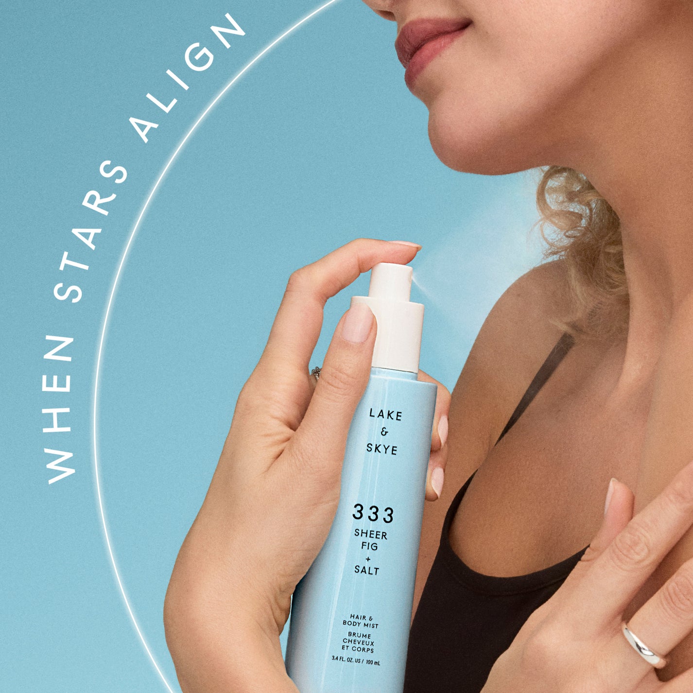 333 Sheer Fig + Salt Hair & Body Mist – Lake and Skye